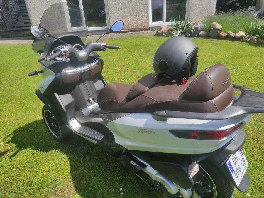 Balts Piaggio MP3 2014 Kauņa, ar dzinēja tilpumu 0.50 L un nobraukumu 29 tūkst. km par 2950 €, foto 5 vietnē AUTOMOTO.COM.LV