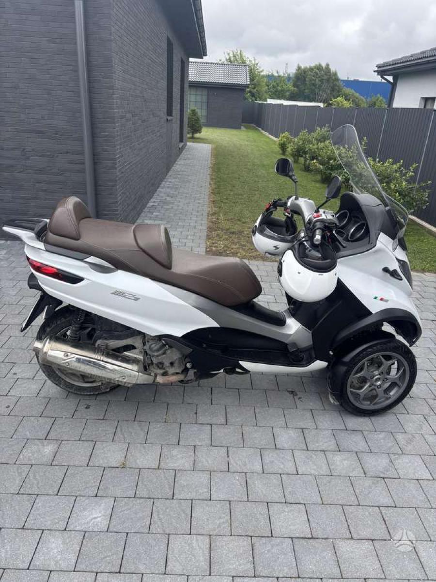 Balts Piaggio MP3 2014 Klaipėda, ar dzinēja tilpumu 0.50 L un nobraukumu 24 tūkst. km par 3600 €, foto 3 vietnē AUTOMOTO.COM.LV