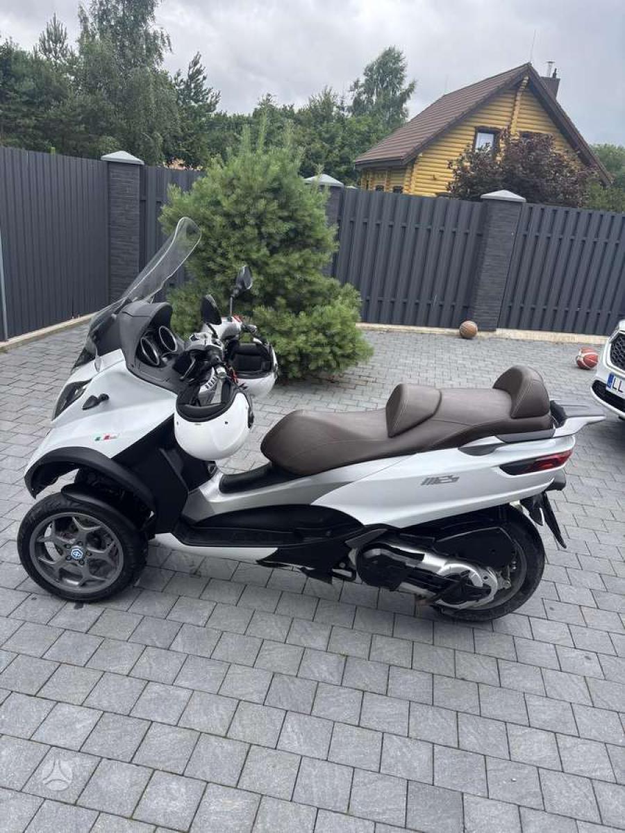 Balts Piaggio MP3 2014 Klaipėda, ar dzinēja tilpumu 0.50 L un nobraukumu 24 tūkst. km par 3600 €, foto 5 vietnē AUTOMOTO.COM.LV
