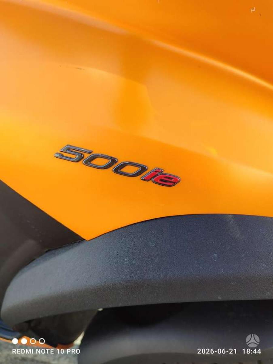 Dzeltens Piaggio MP3 2016 Šilutė, ar dzinēja tilpumu 0.50 L un nobraukumu 17 tūkst. km par 3900 €, foto 7 vietnē AUTOMOTO.COM.LV