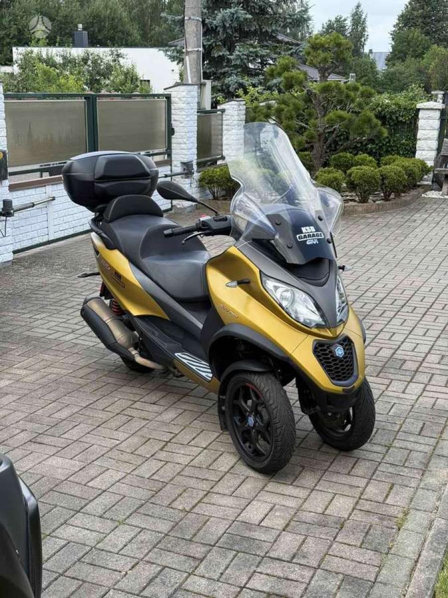 Желтый Piaggio MP3 2019 в Вильнюс, объемом двигателя 0.49 л и пробегом 14 тыс. км за 6200 €, фото 3 на AUTOMOTO.COM.LV