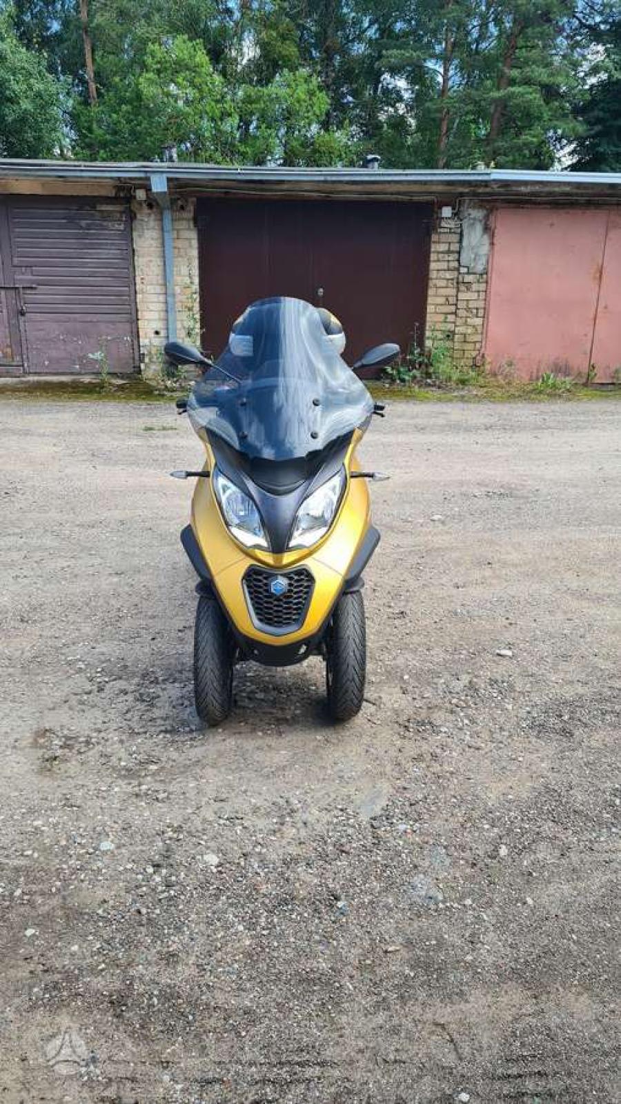 Желтый Piaggio MP3 2020 в Каунас, объемом двигателя 0.50 л и пробегом 8 тыс. км за 5900 €, фото 1 на AUTOMOTO.COM.LV