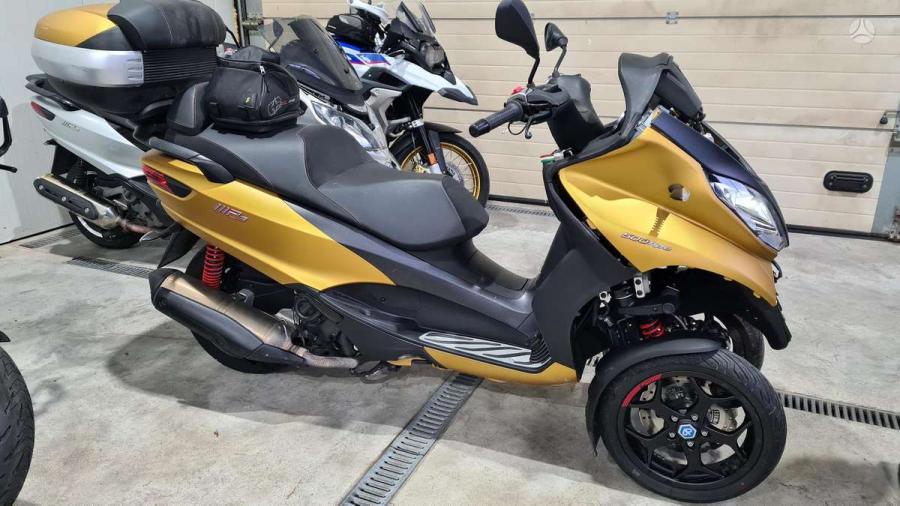 Желтый Piaggio MP3 2020 в Каунас, объемом двигателя 0.50 л и пробегом 8 тыс. км за 5900 €, фото 17 на AUTOMOTO.COM.LV