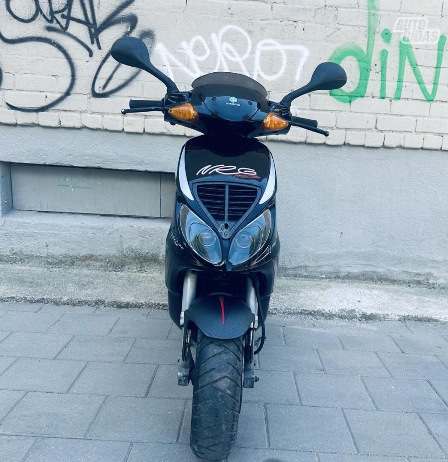 Black Piaggio NRG 2007 in Klaipeda, with an engine capacity of 0.05 L and mileage of 11 thousand km for 1150 €, photo 1 on AUTOMOTO.COM.LV