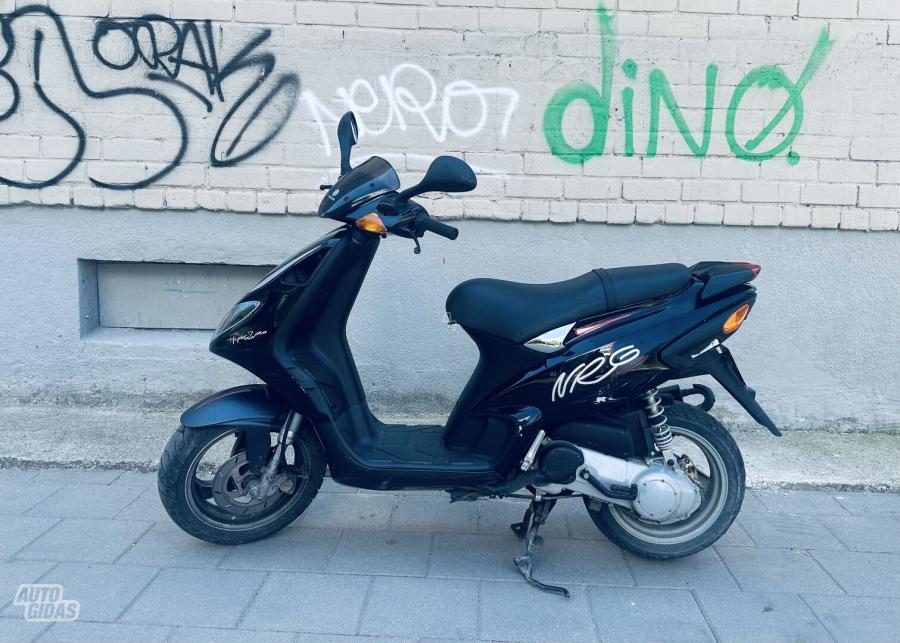 Black Piaggio NRG 2007 in Klaipeda, with an engine capacity of 0.05 L and mileage of 11 thousand km for 1150 €, photo 4 on AUTOMOTO.COM.LV