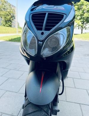 Black Piaggio NRG 2007 in Klaipeda, with an engine capacity of 0.05 L and mileage of 11 thousand km for 1150 €, photo 14 on AUTOMOTO.COM.LV