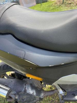 Black Piaggio NRG 2009 in Vilnius, with an engine capacity of 49.00 L and mileage of 8 thousand km for 600 €, photo 9 on AUTOMOTO.COM.LV
