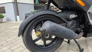 Black Piaggio NRG 2013 in Palanga, with an engine capacity of 0.05 L and mileage of 15 thousand km for 1450 €, photo 8 on AUTOMOTO.COM.LV