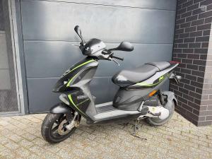 Black Piaggio NRG 2015 in Klaipeda, with an engine capacity of 49.00 L and mileage of 28 thousand km for 1550 €, photo  on AUTOMOTO.COM.LV