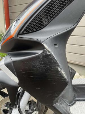 Black Piaggio NRG 2019 in Klaipeda, with an engine capacity of 50.00 L and mileage of 8 thousand km for 1380 €, photo 9 on AUTOMOTO.COM.LV