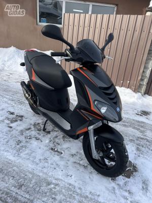 Black Piaggio NRG 2020 in Prienai, with an engine capacity of 0.05 L and mileage of 2 thousand km for 2050 €, photo  on AUTOMOTO.COM.LV
