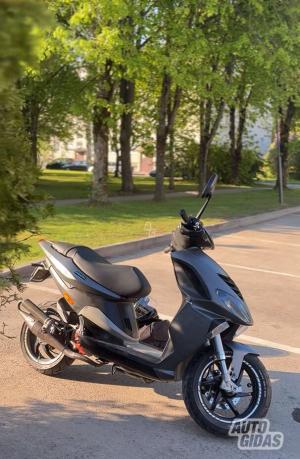 Grey Piaggio NRG 2012 in Vilnius, with an engine capacity of 0.05 L and mileage of 26 thousand km for 850 €, photo  on AUTOMOTO.COM.LV