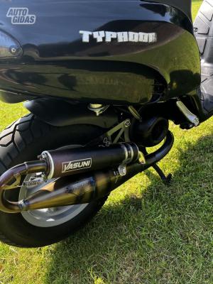 Black Piaggio Typhoon 2004 in Kaunas, with an engine capacity of 0.05 L and mileage of 19 thousand km for 1400 €, photo 7 on AUTOMOTO.COM.LV