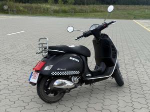 Black Piaggio Vespa 2006 in Vilnius, with an engine capacity of 0.24 L and mileage of 74 thousand km for 2000 €, photo 4 on AUTOMOTO.COM.LV