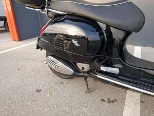 Black Piaggio Vespa 2012 in Siauliai, with an engine capacity of 0.13 L and mileage of 17 thousand km for 1400 €, photo 5 on AUTOMOTO.COM.LV
