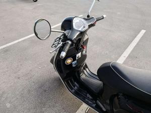 Black Piaggio Vespa 2012 in Siauliai, with an engine capacity of 0.13 L and mileage of 17 thousand km for 1400 €, photo 9 on AUTOMOTO.COM.LV