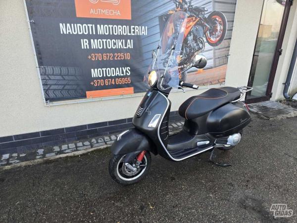 Melns Piaggio Vespa 2014 Panevēža, ar dzinēja tilpumu 0.13 L un nobraukumu 0 tūkst. km par 2150 €, foto 2 vietnē AUTOMOTO.COM.LV