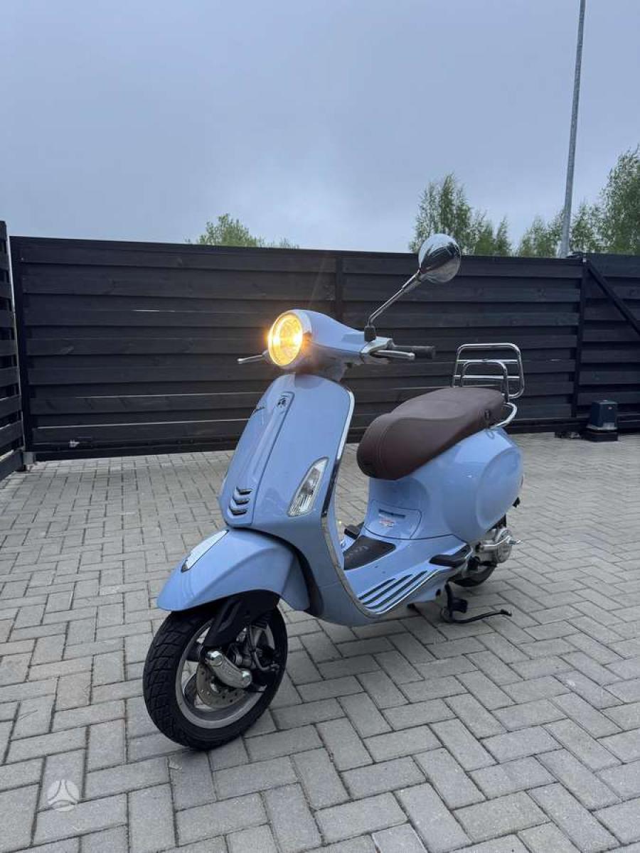 Черный Piaggio Vespa 2014 в Вильнюс, объемом двигателя 49.00 л и пробегом 32 тыс. км за 1450 €, фото 1 на AUTOMOTO.COM.LV