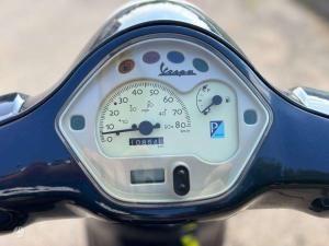 Blue Piaggio Vespa 2005 in Kaunas, with an engine capacity of 0.13 L and mileage of 11 thousand km for 1500 €, photo 6 on AUTOMOTO.COM.LV
