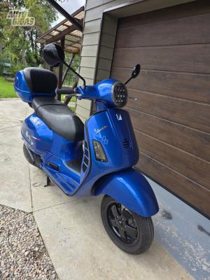 Blue Piaggio Vespa 2006 in Pasvalys, with an engine capacity of 0.13 L and mileage of 41 thousand km for 1499 €, photo 3 on AUTOMOTO.COM.LV