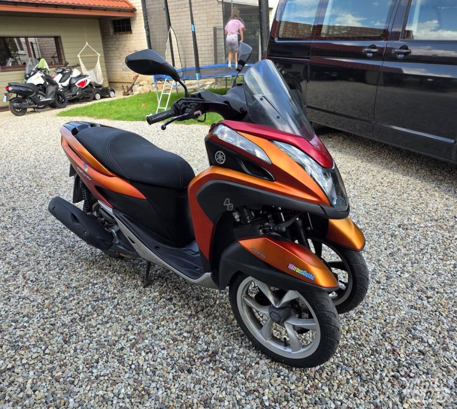 Blue Piaggio Vespa 2006 in Pasvalys, with an engine capacity of 0.13 L and mileage of 41 thousand km for 1499 €, photo 29 on AUTOMOTO.COM.LV