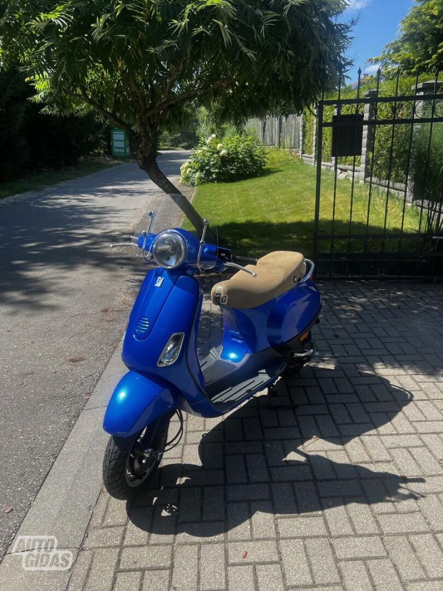 Синий Piaggio Vespa 2007 в Вильнюс, объемом двигателя 0.05 л и пробегом 16 тыс. км за 750 €, фото 1 на AUTOMOTO.COM.LV