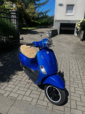 Синий Piaggio Vespa 2007 в Вильнюс, объемом двигателя 0.05 л и пробегом 16 тыс. км за 750 €, фото 3 на AUTOMOTO.COM.LV