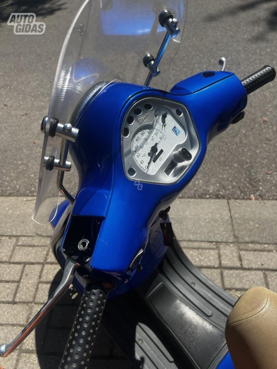 Синий Piaggio Vespa 2007 в Вильнюс, объемом двигателя 0.05 л и пробегом 16 тыс. км за 750 €, фото 6 на AUTOMOTO.COM.LV