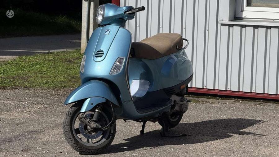 Синий Piaggio Vespa 2008 в Укмерге, объемом двигателя 49.00 л и пробегом 11 тыс. км за 550 €, фото 3 на AUTOMOTO.COM.LV