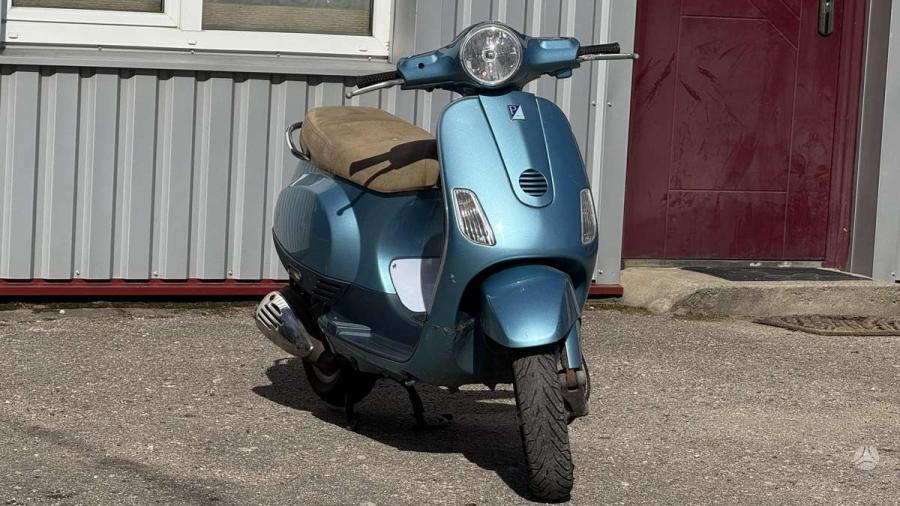 Синий Piaggio Vespa 2008 в Укмерге, объемом двигателя 49.00 л и пробегом 11 тыс. км за 550 €, фото 4 на AUTOMOTO.COM.LV