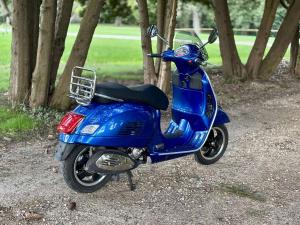 Синий Piaggio Vespa 2015 в Каунас, объемом двигателя 0.13 л и пробегом 13 тыс. км за 2450 €, фото 4 на AUTOMOTO.COM.LV