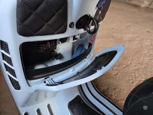 Blue Piaggio Vespa 2020 in Jurbarkas, with an engine capacity of 0.30 L and mileage of 0 thousand km for 4400 €, photo 6 on AUTOMOTO.COM.LV