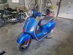 Zils Piaggio Vespa 2021 Šauļi, ar dzinēja tilpumu 0.28 L un nobraukumu 6 tūkst. km par 2900 €, foto  vietnē AUTOMOTO.COM.LV