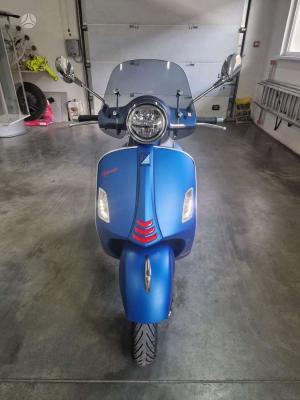 Синий Piaggio Vespa 2021 в Шяуляй, объемом двигателя 0.28 л и пробегом 6 тыс. км за 2900 €, фото 4 на AUTOMOTO.COM.LV