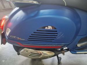 Синий Piaggio Vespa 2021 в Шяуляй, объемом двигателя 0.28 л и пробегом 6 тыс. км за 2900 €, фото 7 на AUTOMOTO.COM.LV
