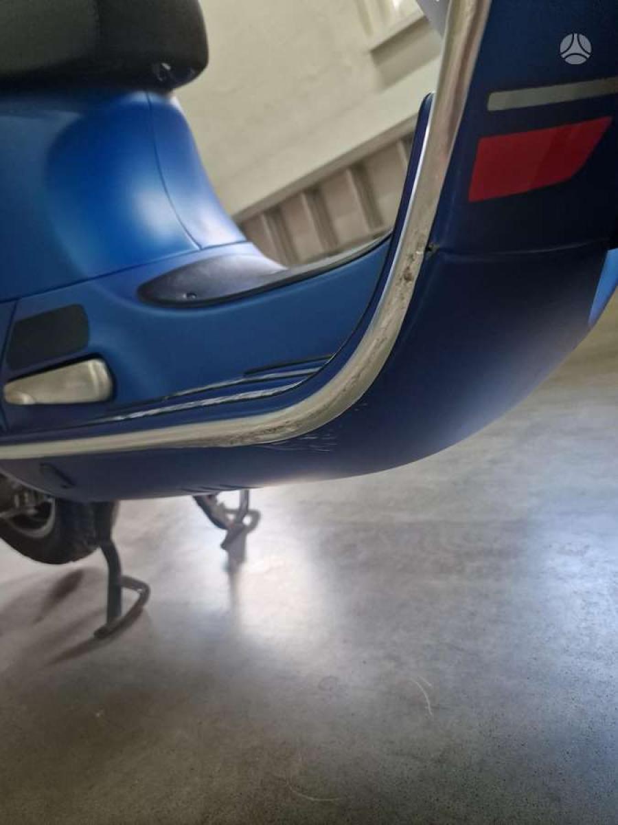 Синий Piaggio Vespa 2021 в Шяуляй, объемом двигателя 0.28 л и пробегом 6 тыс. км за 2900 €, фото 8 на AUTOMOTO.COM.LV