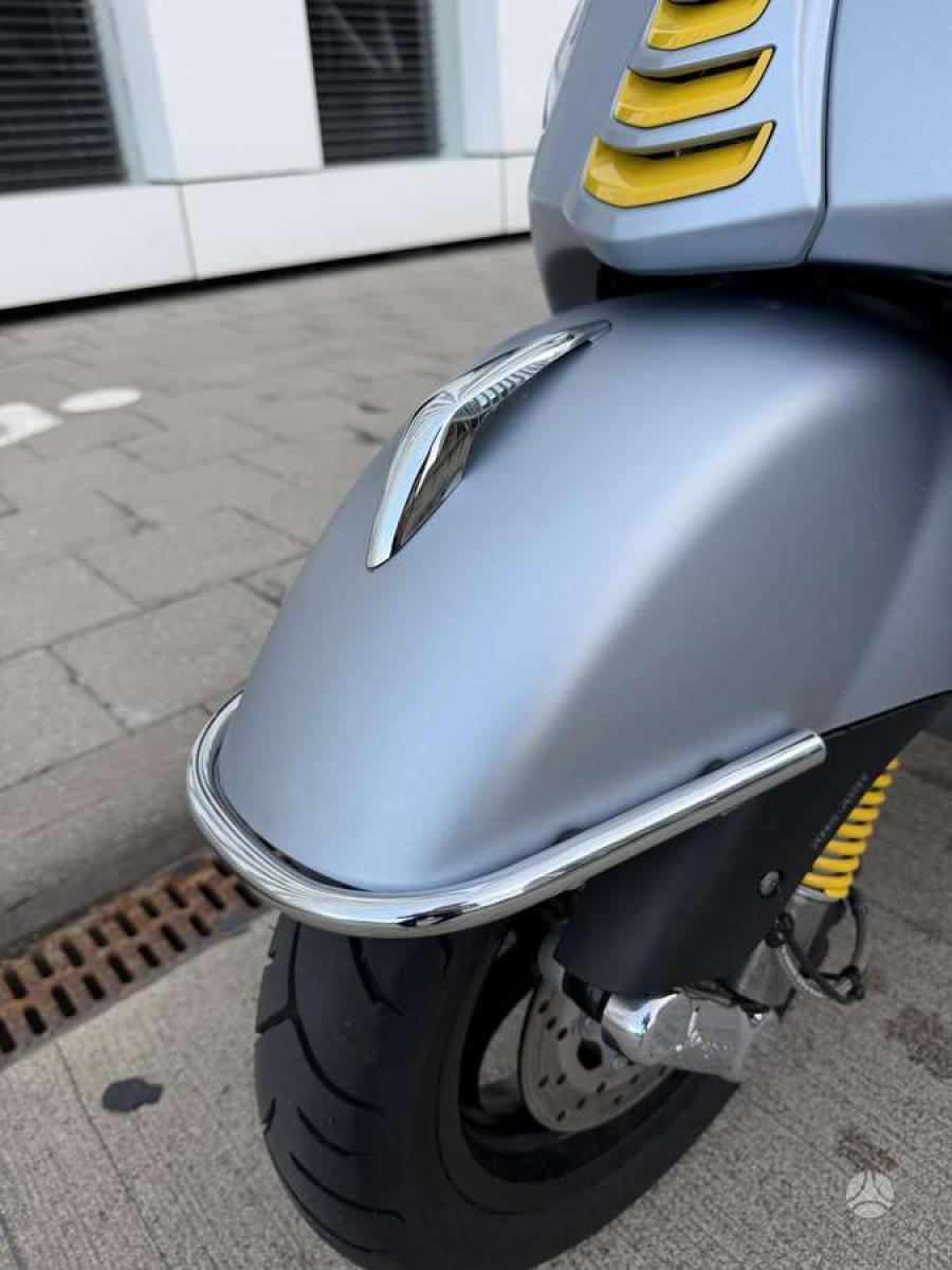 Синий Piaggio Vespa 2021 в Вильнюс, объемом двигателя 0.30 л и пробегом 8 тыс. км за 4772 €, фото 13 на AUTOMOTO.COM.LV