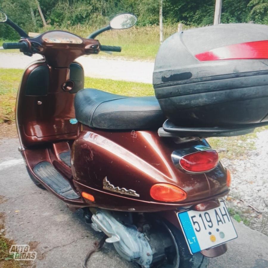 Коричневый Piaggio Vespa 2003 в Кретинга, объемом двигателя 0.13 л и пробегом 13 тыс. км за 750 €, фото 4 на AUTOMOTO.COM.LV