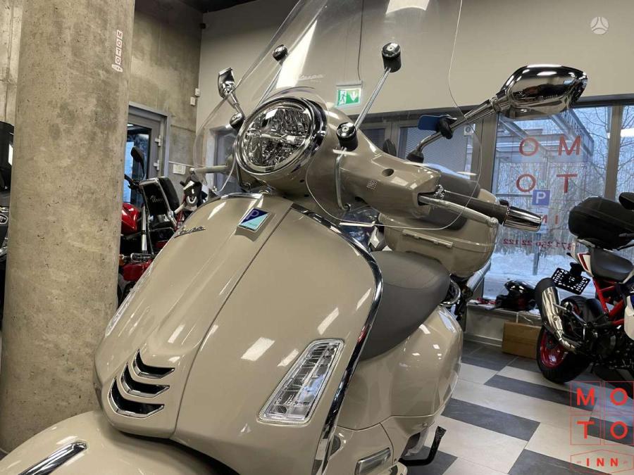 Brown Piaggio Vespa 2023 in Riga, with an engine capacity of 0.30 L and mileage of 5 thousand km for 5199 €, photo 10 on AUTOMOTO.COM.LV
