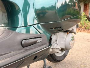 Zaļš Piaggio Vespa 2008 Kauņa, ar dzinēja tilpumu 0.12 L un nobraukumu 15 tūkst. km par 1990 €, foto 7 vietnē AUTOMOTO.COM.LV