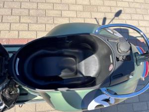 Green Piaggio Vespa 2018 in Marupe, with an engine capacity of 0.30 L and mileage of 13 thousand km for 3500 €, photo 10 on AUTOMOTO.COM.LV