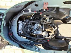 Green Piaggio Vespa 2018 in Marupe, with an engine capacity of 0.30 L and mileage of 13 thousand km for 3500 €, photo 11 on AUTOMOTO.COM.LV