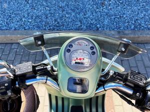 Green Piaggio Vespa 2018 in Marupe, with an engine capacity of 0.30 L and mileage of 13 thousand km for 3500 €, photo 13 on AUTOMOTO.COM.LV