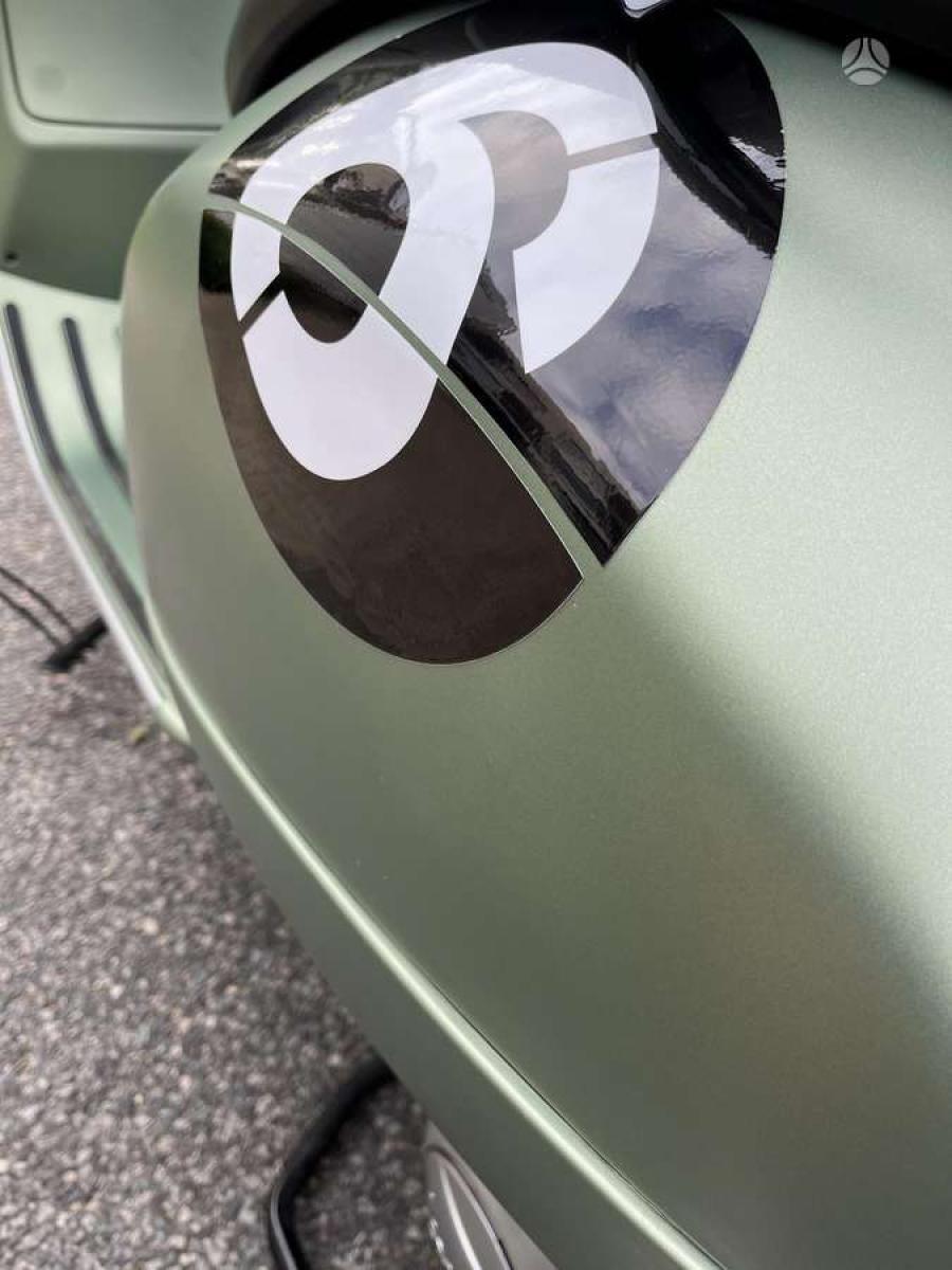 Green Piaggio Vespa 2018 in Marupe, with an engine capacity of 0.30 L and mileage of 13 thousand km for 3500 €, photo 15 on AUTOMOTO.COM.LV