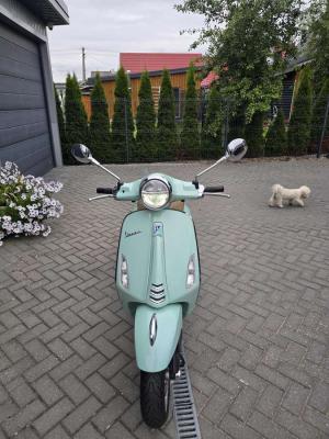 Green Piaggio Vespa 2019 in Ukmerge, with an engine capacity of 50.00 L and mileage of 2 thousand km for 3250 €, photo 10 on AUTOMOTO.COM.LV