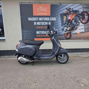 Grey Piaggio Vespa 2006 in Panevezys, with an engine capacity of 0.13 L and mileage of 22 thousand km for 1450 €, photo 6 on AUTOMOTO.COM.LV