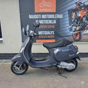 Grey Piaggio Vespa 2006 in Panevezys, with an engine capacity of 0.13 L and mileage of 22 thousand km for 1450 €, photo 8 on AUTOMOTO.COM.LV