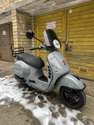 Серый Piaggio Vespa 2016 в Каунас, объемом двигателя 0.30 л и пробегом 35 тыс. км за 1800 €, фото 2 на AUTOMOTO.COM.LV