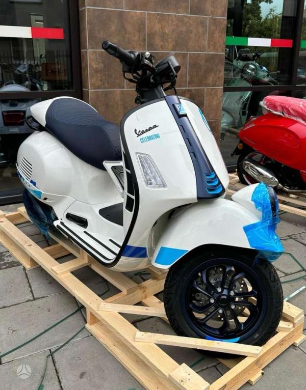 Pelēks Piaggio Vespa 2019 Viļņa, ar dzinēja tilpumu 0.30 L un nobraukumu 5 tūkst. km par 4444 €, foto 11 vietnē AUTOMOTO.COM.LV