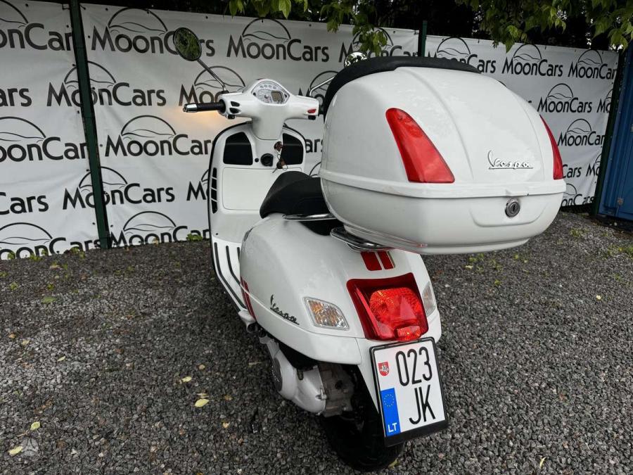 Piaggio Vespa 2005 in Vilnius, with an engine capacity of 0.25 L and mileage of 40 thousand km for 2500 €, photo 10 on AUTOMOTO.COM.LV
